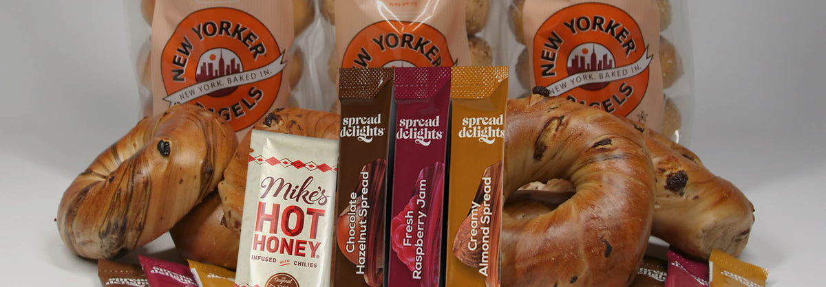 New York Bagel Package - Order bagels with spreads
