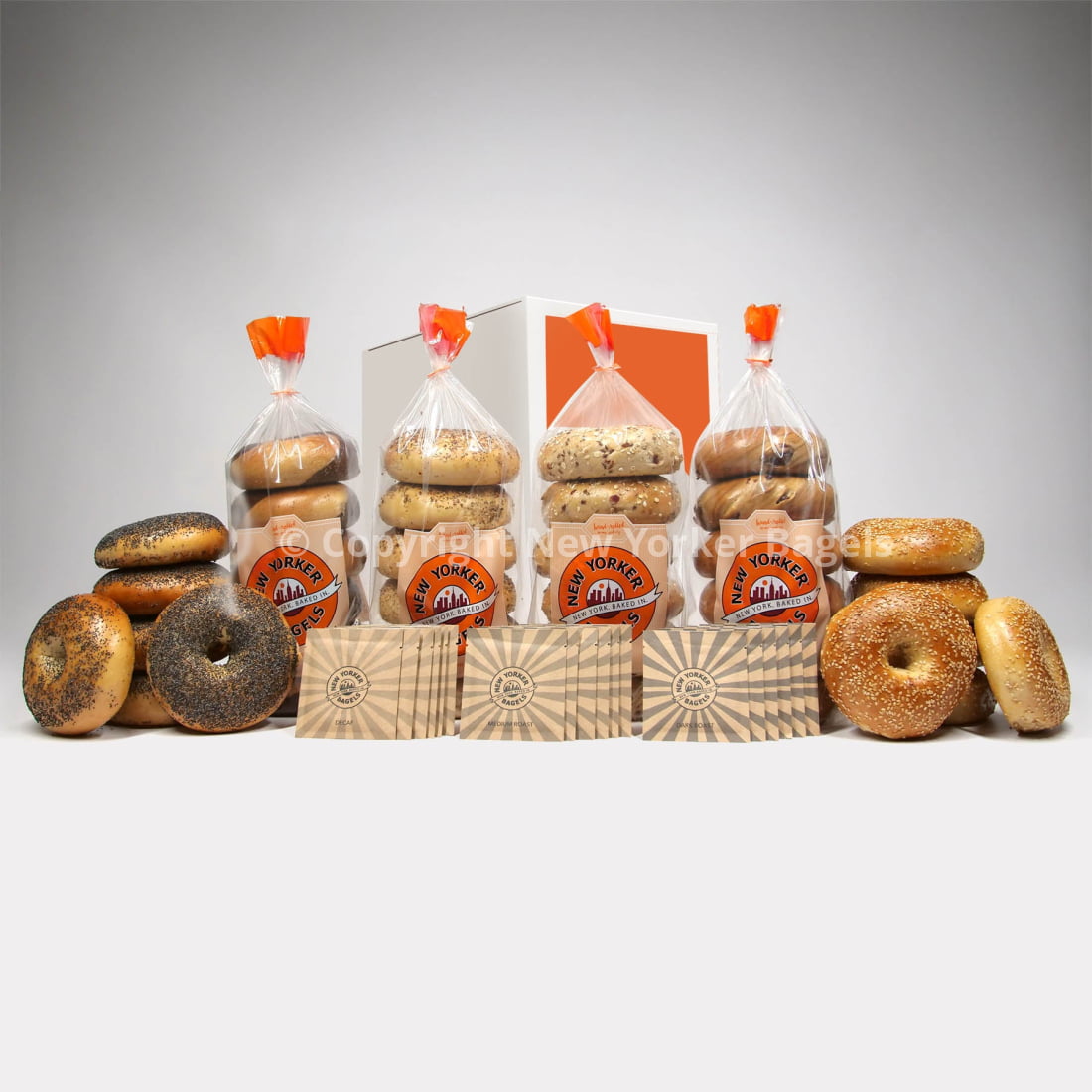 New York Bagel Gifts with Gourmet Coffee